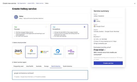 Set Up Hosted Valkey™ Database For Free