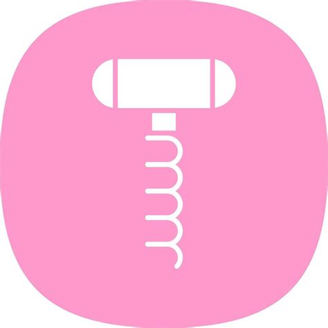 Corkscrew Glyph Curve Icon Design 43815467 Vector Art At Vecteezy