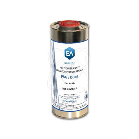 PAG ISO 46 Aceite para compresor 1 Litro (R-134a) 26V0047
