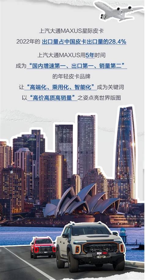 上汽大通maxus高质量出海，创中国皮卡发展新章 第一商用车网 Cvworldcn