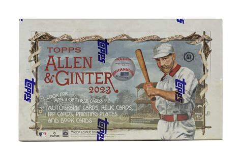 2023 Topps Allen And Ginter Baseball Hobby Box Da Card World