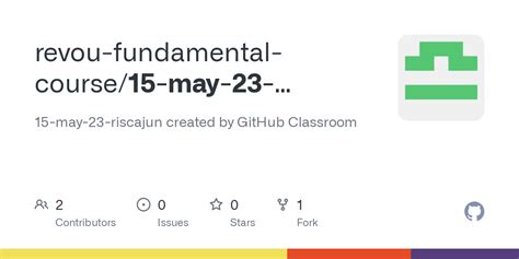 Github Revou Fundamental Course15 May 23 Riscajun 15 May 23 Riscajun Created By Github Classroom