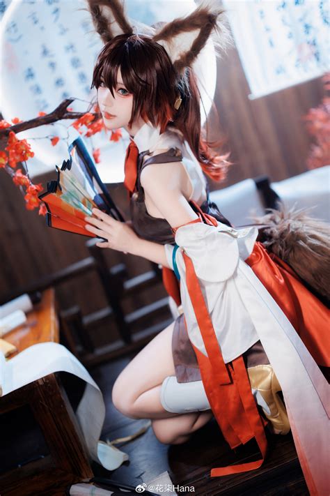 Cosplay 崩坏星穹铁道 停云花柒hana 米卡插画mikagogo