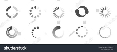 download sign set load icons set stock vector royalty free 2296494943