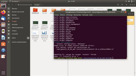 Geant Install Error Getting Started Geant Forum