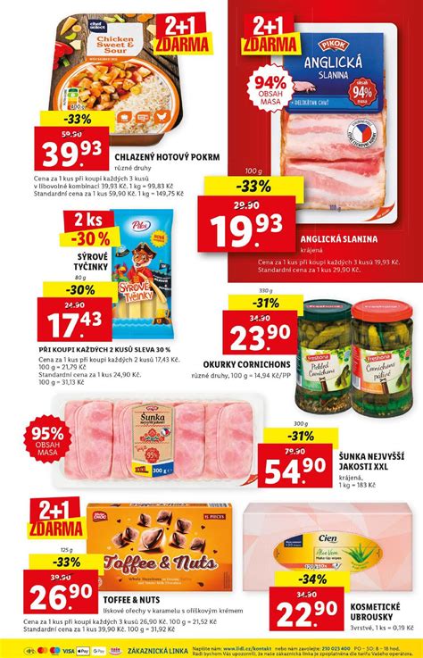 Lidl leták XXL týden strana Lidl