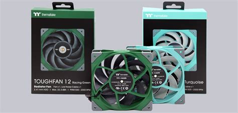 Thermaltake Toughfan 12 Racing Green And Turquoise Review The Technical