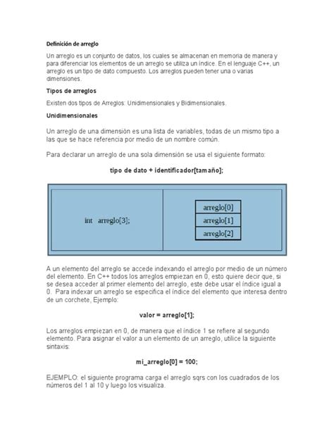 3 4 Operaciones Con Arreglos Pdf Estructura De Datos De Matriz Desarrollo De Software