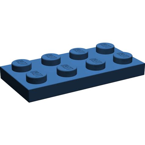 LEGO Dark Blue Plate X Brick Owl LEGO Marketplace