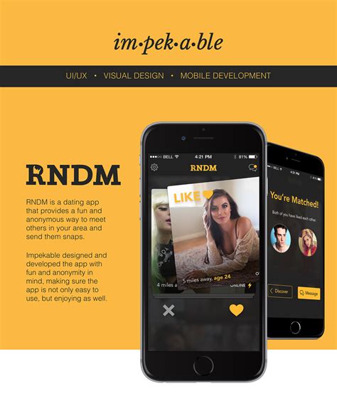 Online Dating Mobile App On Behance