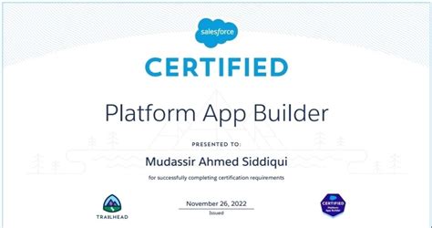 Mudassir Ahmed Siddiqui On Linkedin Trailhead Trailblazercommunity Trailblazer