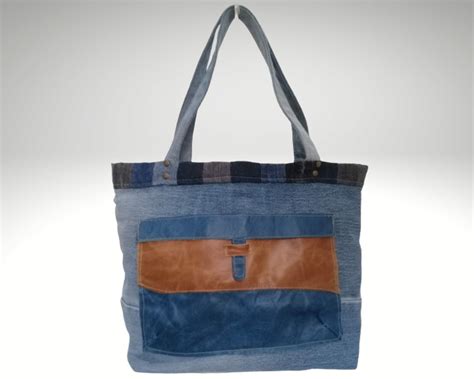 Bolsa de Calça Jeans Elo7 Produtos Especiais