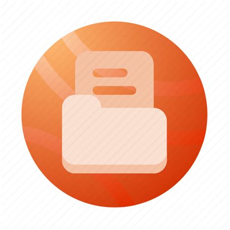 Folder File Folder File Document Data Storage Paper Icon