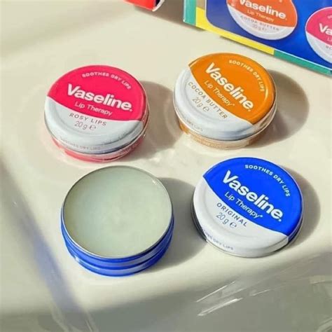Dưỡng Môi Vaseline Lip Therapy 20g Anh Dưỡng Môi Vaseline Lip Therapy