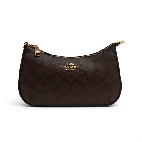 Coach Brown Coach Signature Teri Shoulder Bag Grailed