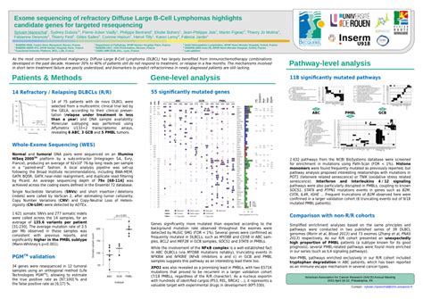 Pdf Exome Sequencing Of Refractory Diffuse Large B Cell Lymphomas
