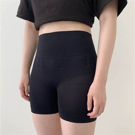 블루씨티 [몸매보정 여름필수 ] 허리쏙 뱃살 커버 힙업 속바지 보정속옷 3color