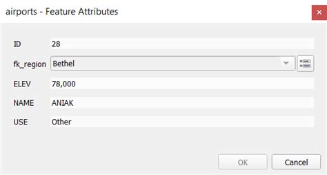 14 3 Working With The Attribute Table — Qgis Documentation Documentation
