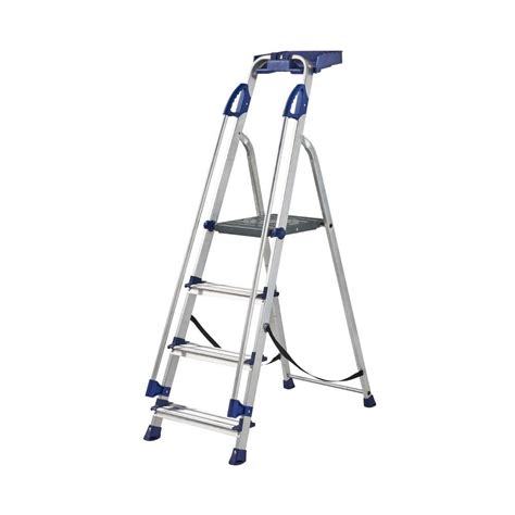Aluminium Folding Platform Step Ladders 4 7 Tread En131 Professional