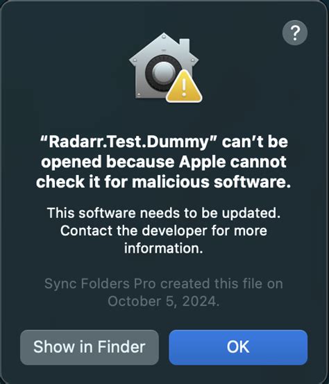 Net Core Rider On Macos Gives Malicious Software Every Time It