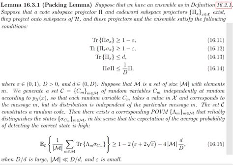 Quantum Information Theory Series 15 The Packing Lemma By 鴕鳥 Chih Hsuan Li Medium