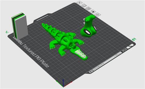 Blob Crocodile Articulated Flexi Fidget Toy 3d Model By Bloblab On