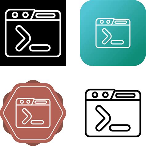 Command Prompt Vector Icon 40652473 Vector Art At Vecteezy