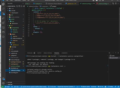 Cấu Hình Tailwindcss Nextjs Không Thành Công Programming Dạy Nhau Học