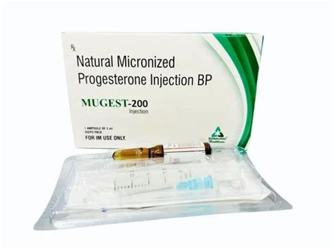 Progesterone Injection 200mg Natural Micronized Progesterone Injection Wholesale Trader From