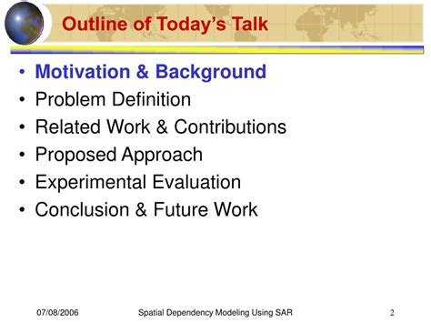 Ppt Spatial Dependency Modeling Using Spatial Auto Regression Powerpoint Presentation Id2965810