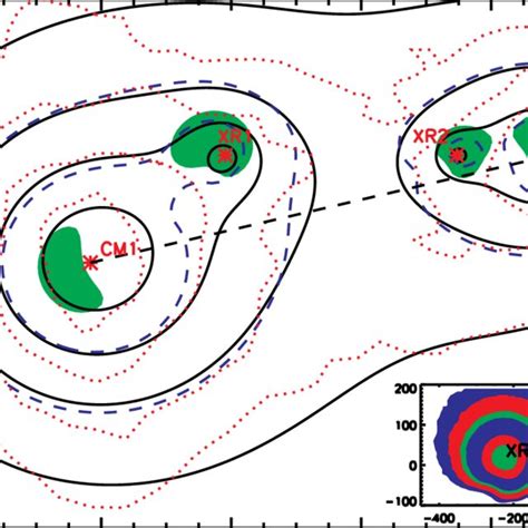 Our Fitted Convergence Map Solid Black Lines Overplotted On The