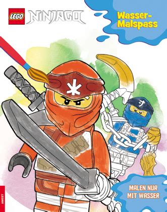 LEGO NINJAGO Mein Wasser Malspass ISBN 978 3 96080 757 5 Buch