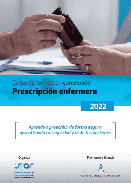 Curso ONLINE ISFOS Prescripción enfermera COLEGIO DE ENFERMERIA DE