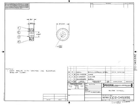 Guide Roller Guide Wheel Bck Saginaw Products