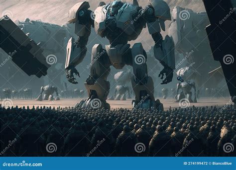 Futuristic Military Robot