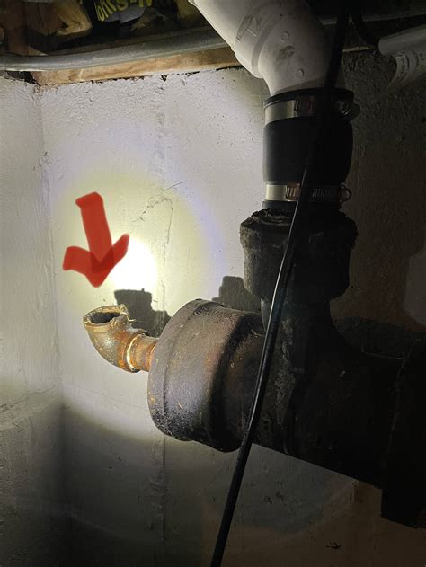 basement - Why does water come out of this pipe when my kitchen sink is running? - Home ...