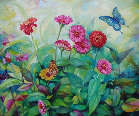 Flowers From My Garden By Teimuraz Kharabadze