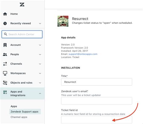 How To Configure Resurrect Oapps For Zendesk