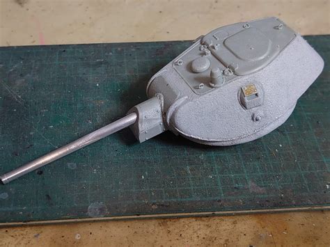 ドラゴン T 3476 1941年型鋳造砲塔 製作記② 模型大隊戦闘日誌