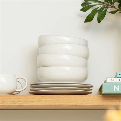 18 Piece Circa Stoneware Dinner Set Temple And Webster