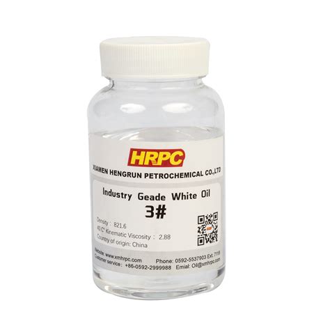 Light And Low Viscosity Industrial White Oil China Paraffin Oil And