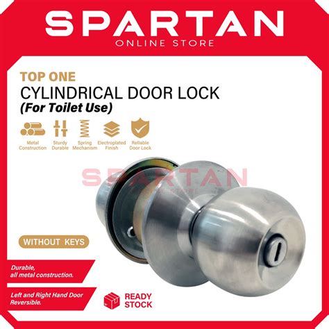 Cylindrical Door Lock Set Bk Round Ball Tombol Pintu Ssac 圆锁