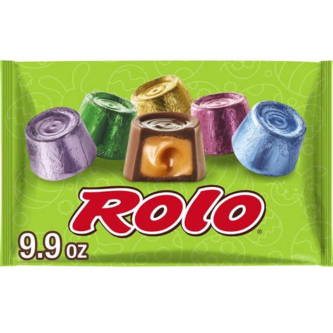 Rolo Rich Chocolate Caramels Easter Candy Bag 99 Oz