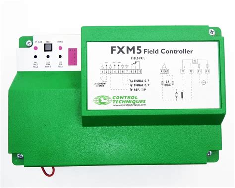 Emerson Fxm5 Controller Field Current 10 20 Amp 480 Vac 3 Phase