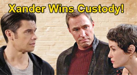 Days Of Our Lives Spoilers Xander Plays Dirty For Victoria Custody Win