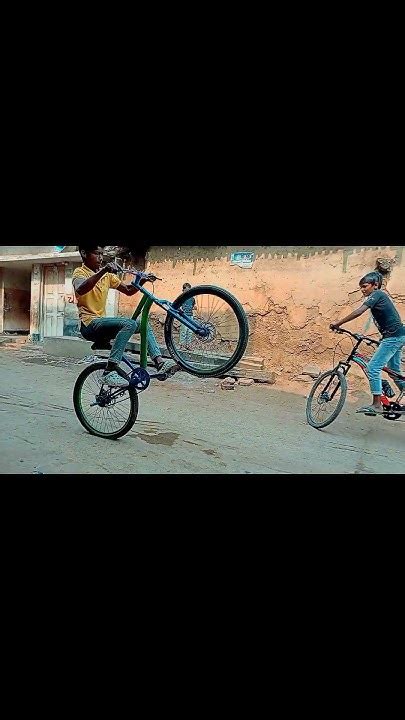 Wheelie On Publiccyclestunt Shorts Youtube