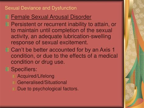 Ppt Advanced Psychopathology Psy 306 Sexual Deviance And Sexual