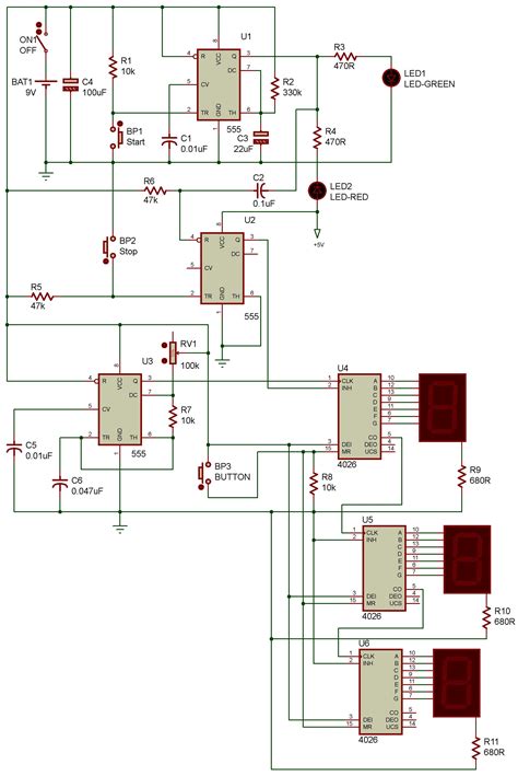 555 Reflex Tester Arduino Reflexes Engineering