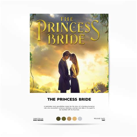 The Princess Bride Poster The Princess Bride Wall Art The Princess