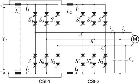 Parallel Csis For Large Csi Drives Download Scientific Diagram